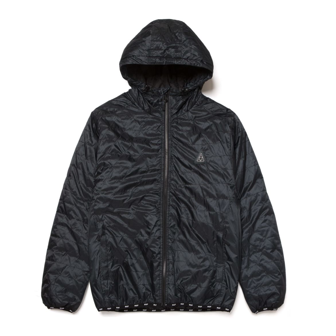 HUF POLYGON QUILTED JACKET // BLACK – Collateral