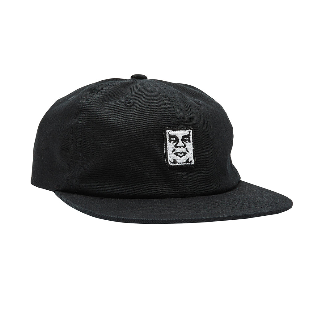 OBEY ICON PATCH PANEL STRAPBACK // BLACK. – Collateral